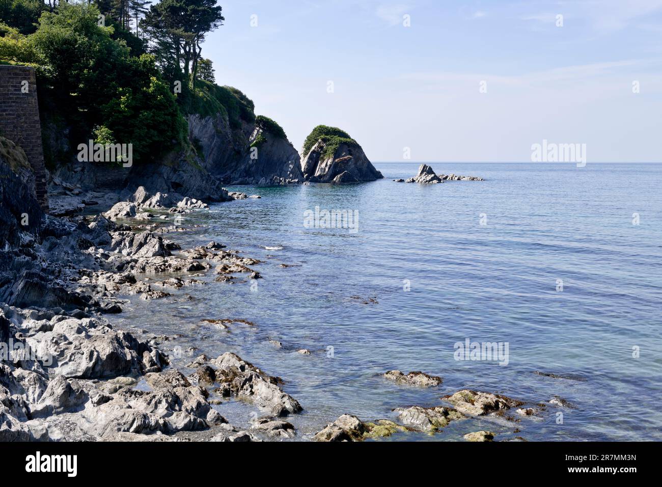 Lee Bay, north Devon, England Stock Photo - Alamy
