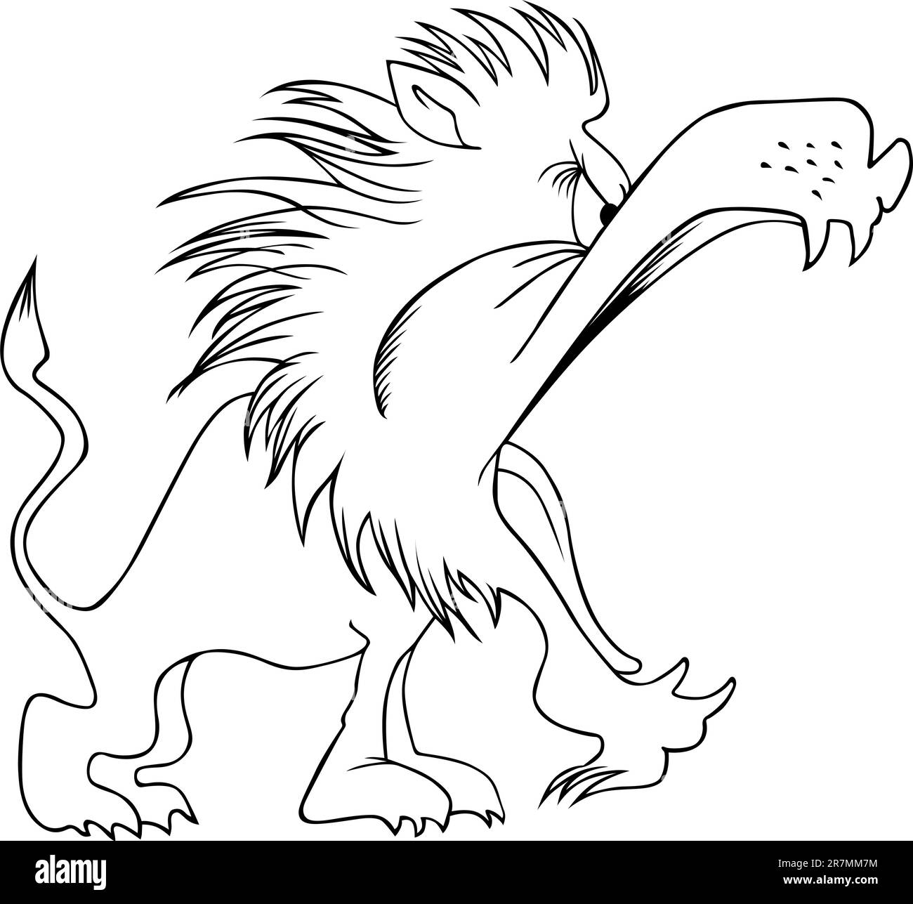 Where the wild beasts are Cut Out Stock Images & Pictures - Alamy