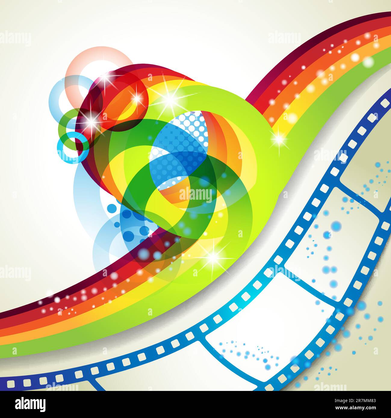 Edge of film transparency Stock Vector Images - Alamy