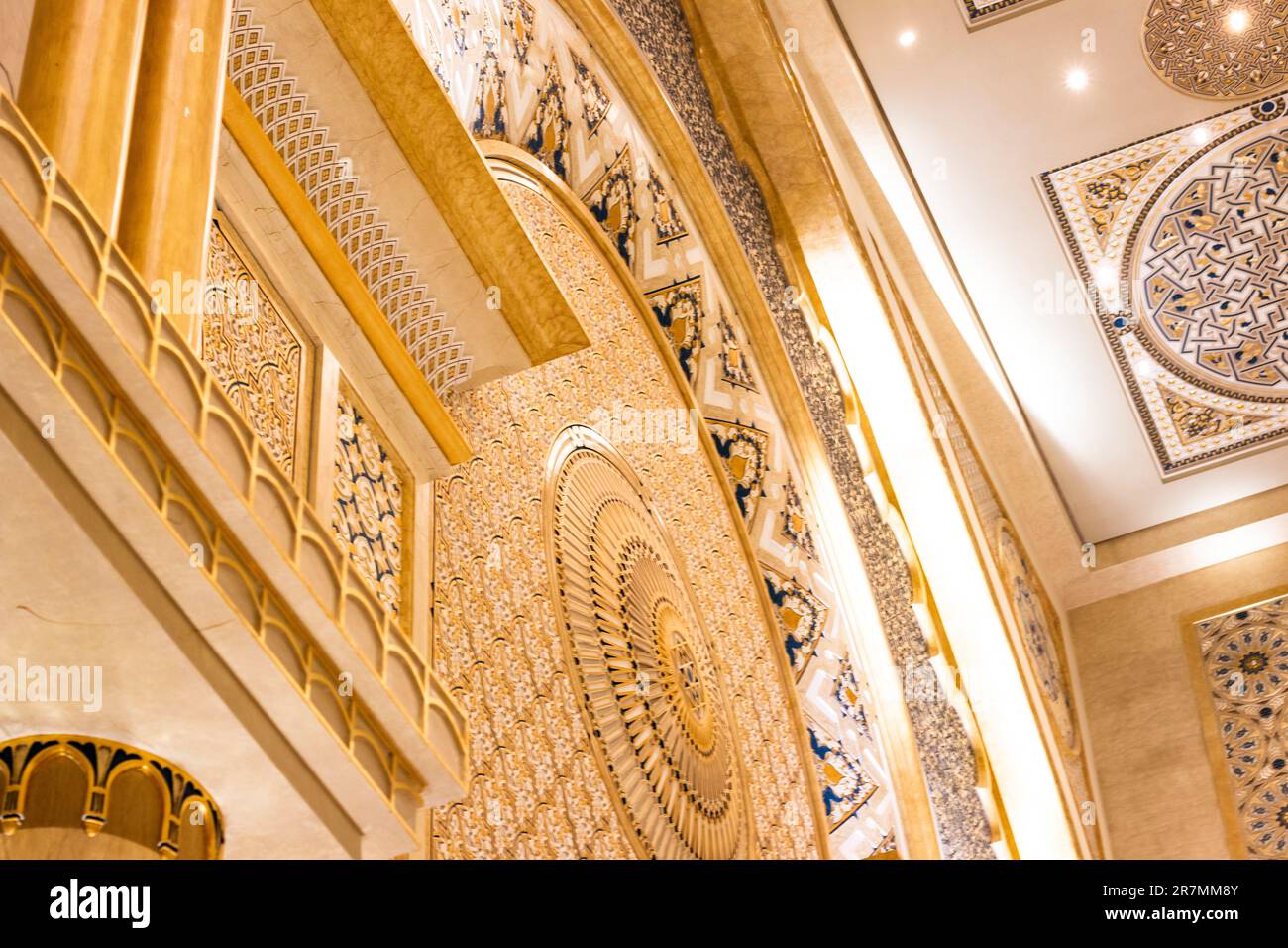 Interior elements inside of a palace Stock Photo - Alamy