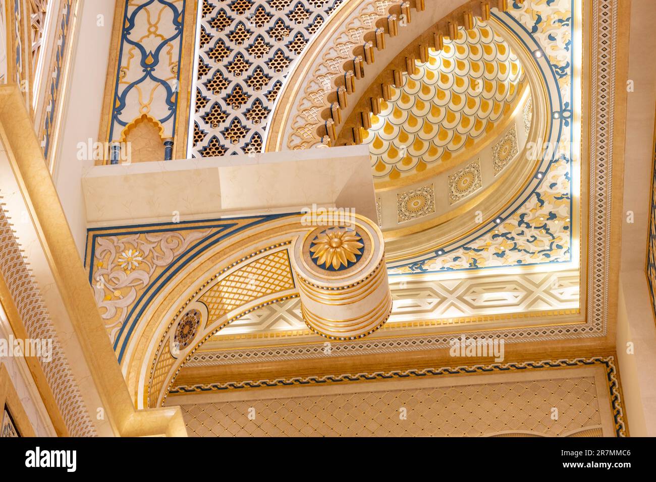 Interior elements inside of a palace Stock Photo - Alamy