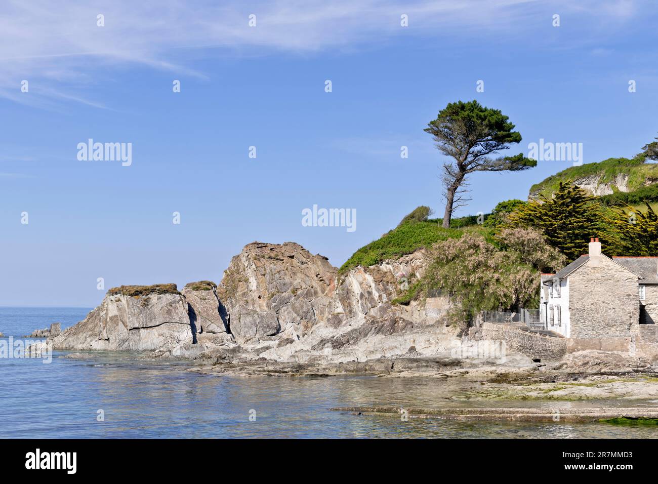 Lee Bay, north Devon, England Stock Photo - Alamy
