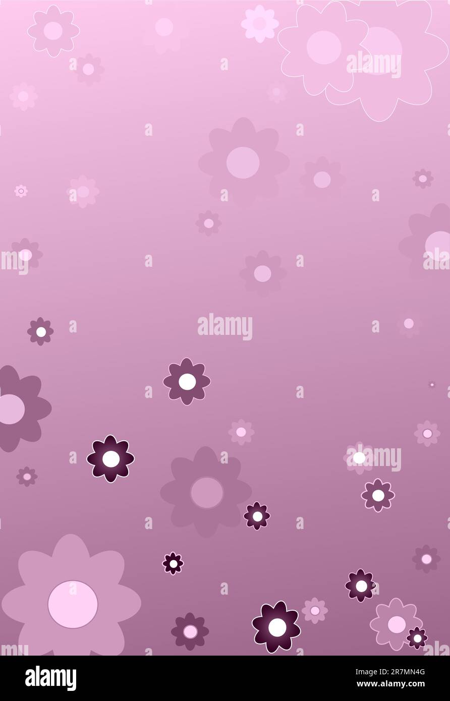 The beautiful dark mystical pattern of flower Stock Vector Image & Art ...
