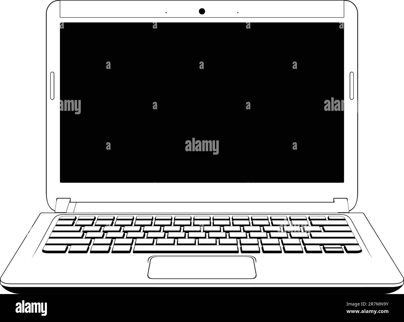 Laptop show Stock Vector Images - Alamy