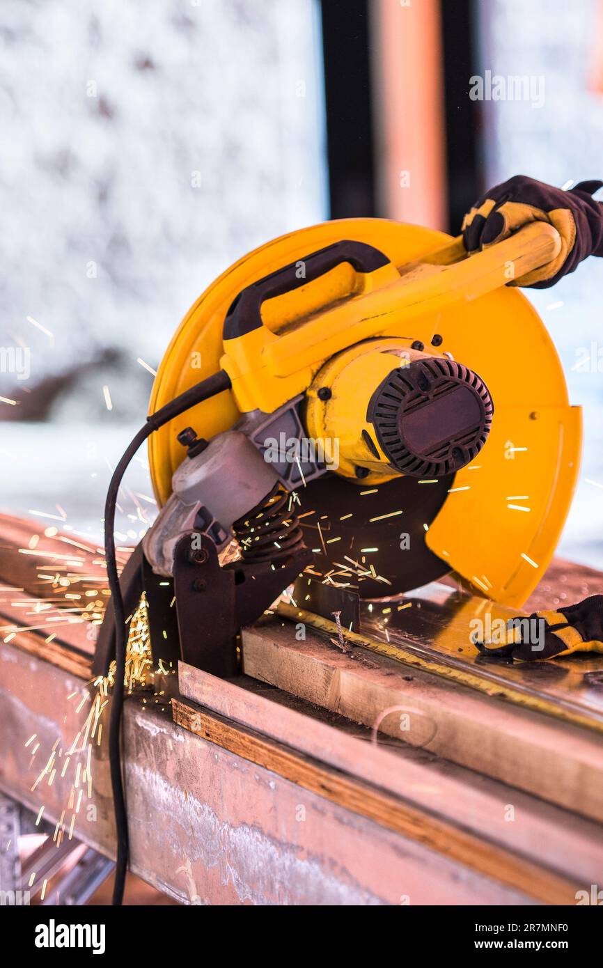 Image of cutting, construction activity Stock Photo - Alamy