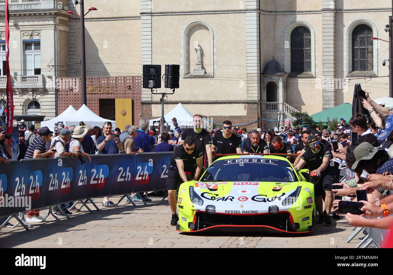 24h du Mans 2023 Scrutineering - Kessel Racing Ferrari 488 GTE Evo ...