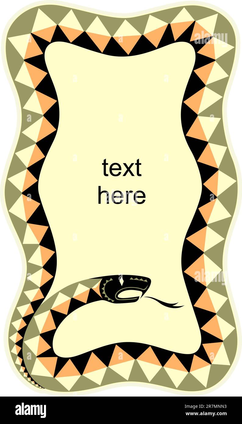 Snake at home Stock Vector Images - Alamy