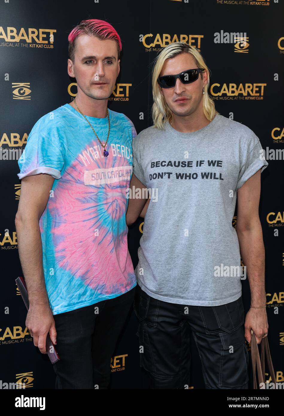 London, UK. 15th June, 2023. Gareth Pugh (left) seen attending a gala ...
