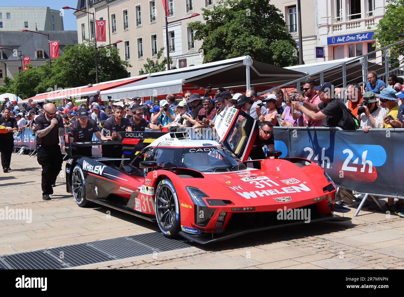 24h du Mans 2023 - Cadillac Racing Cadillac V-Series.R in Le Mans Scrutineering Stock Photo - Alamy