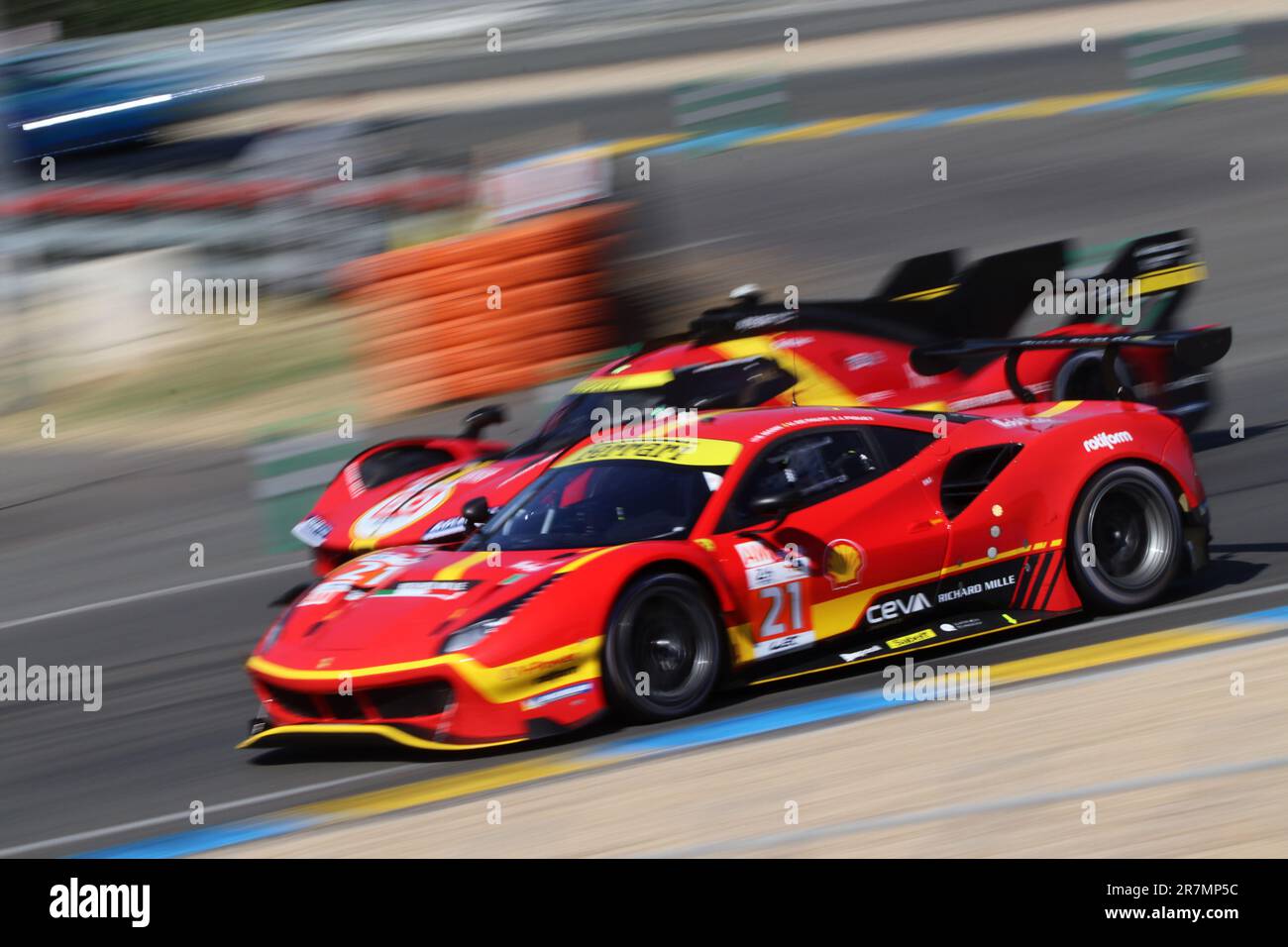 24h du Mans 2023 - AF Corse Ferrari 488 GTE Evo - Ulysse de Pauw ...