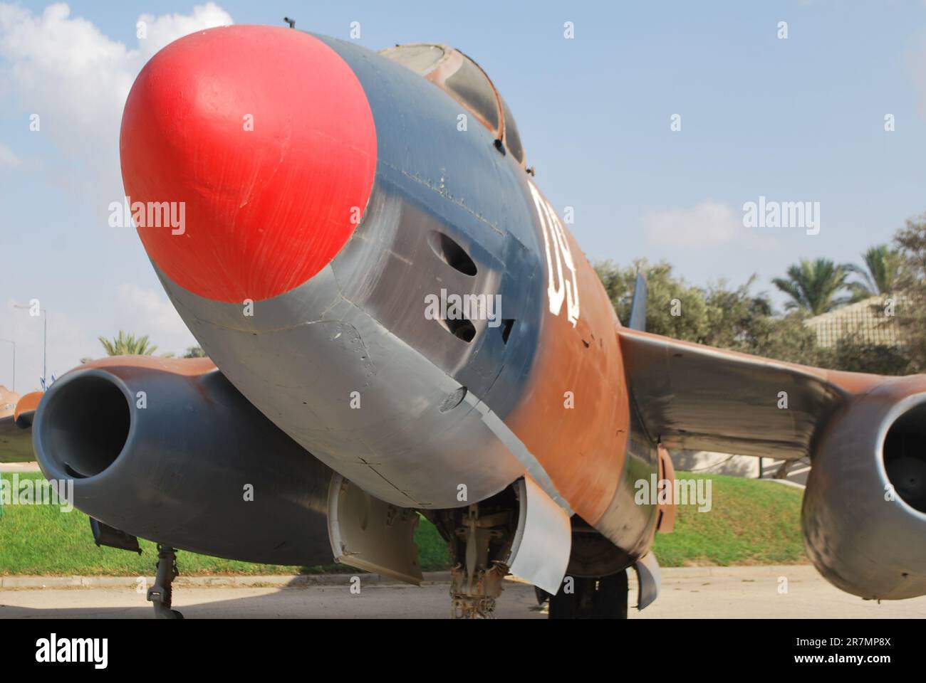 Sud Aviation Vautour IIA at the Israeli Air Force Museum, Be'er Sheva ...