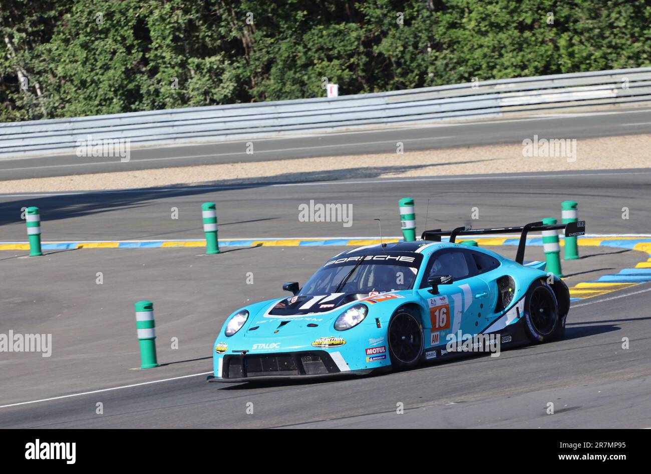 24h du Mans 2023 - Proton Competition Porsche 911 RSR-19 Stock Photo ...