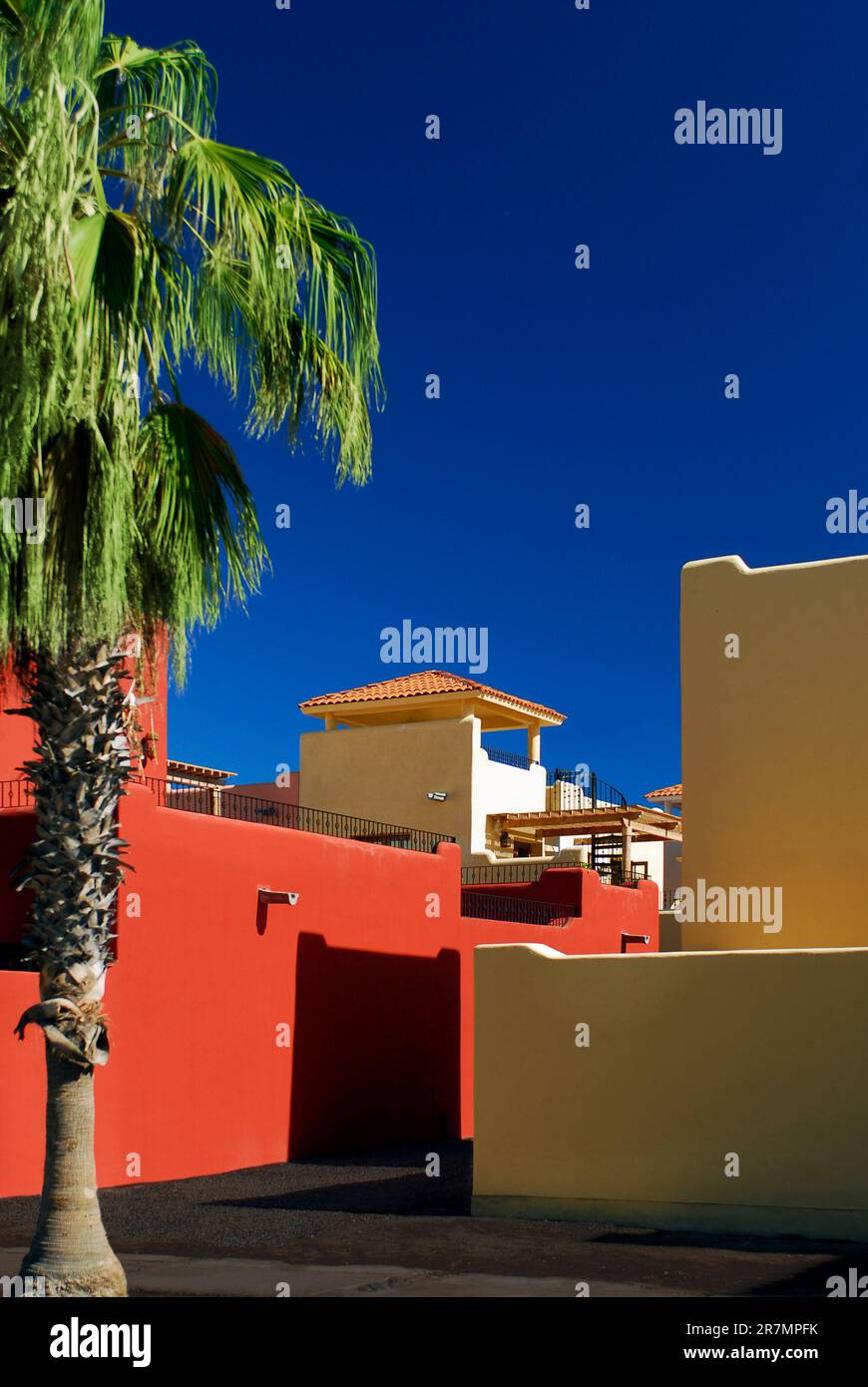 Image of architecture Loreto Bay, Baja, Mexico Stock Photo - Alamy