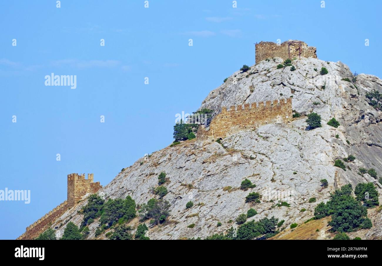 Historic genoese citadel hi-res stock photography and images - Alamy