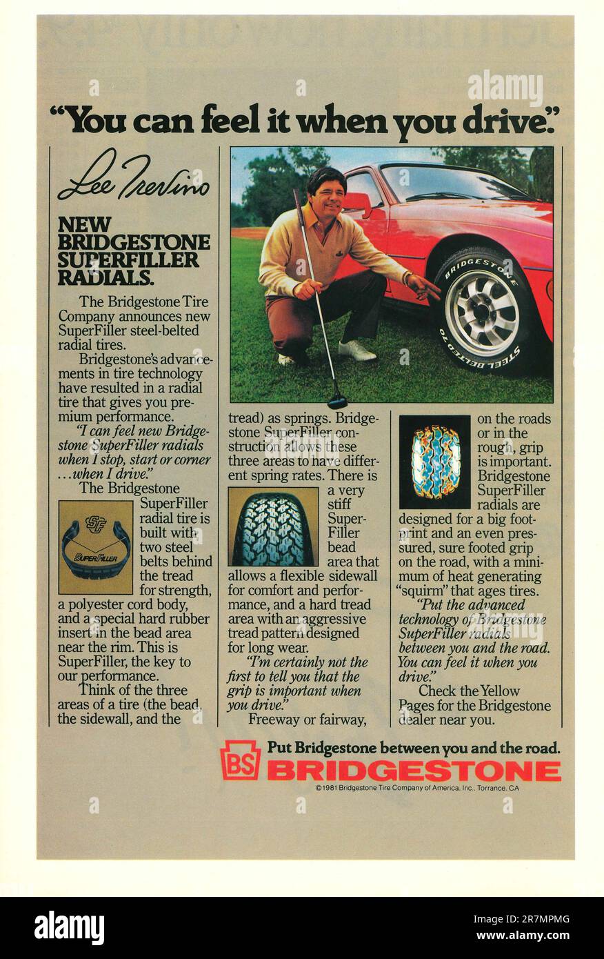 Tire advert hi-res stock photography and images - Alamy