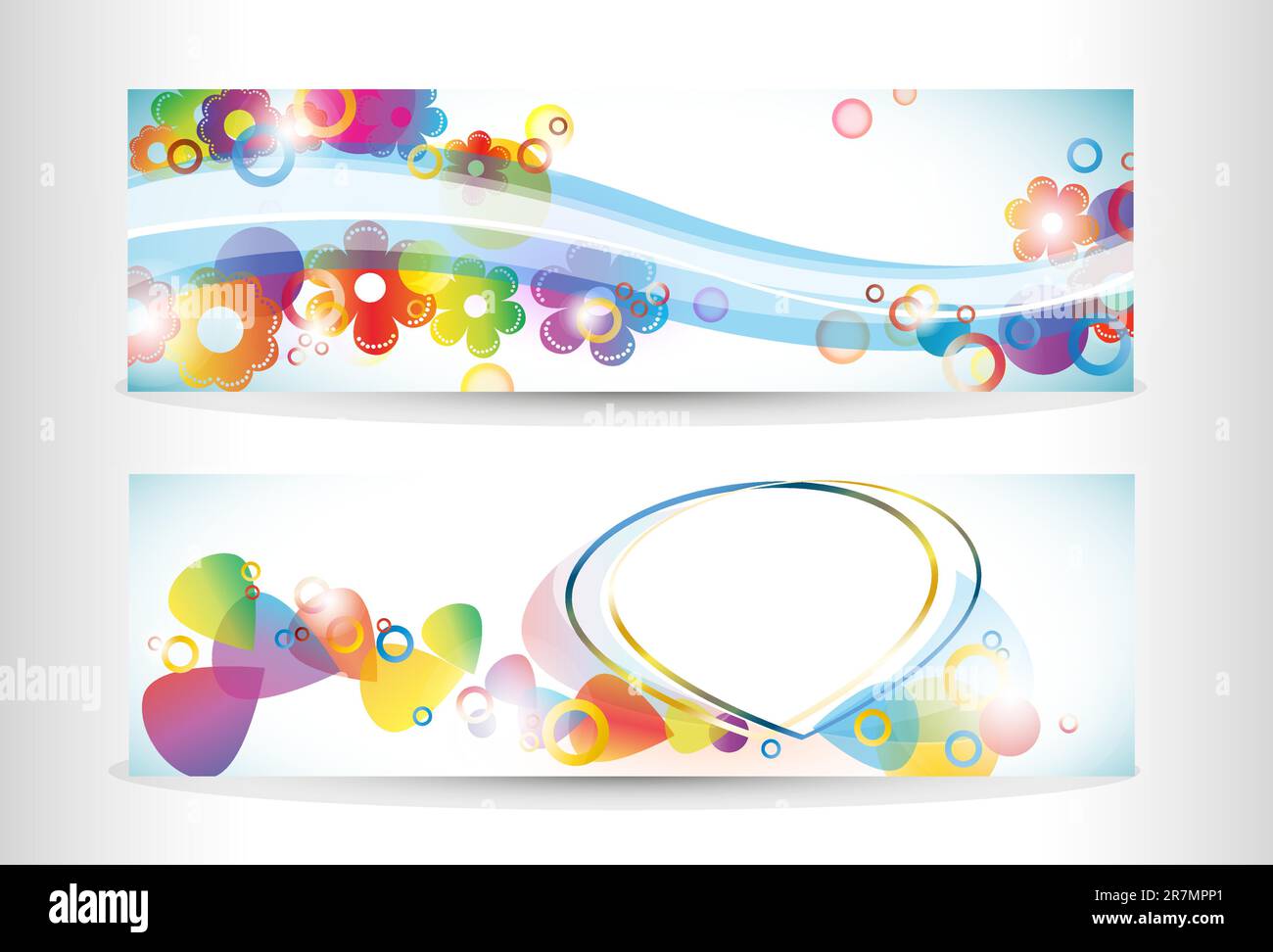 Abstract two color green Stock Vector Images - Alamy