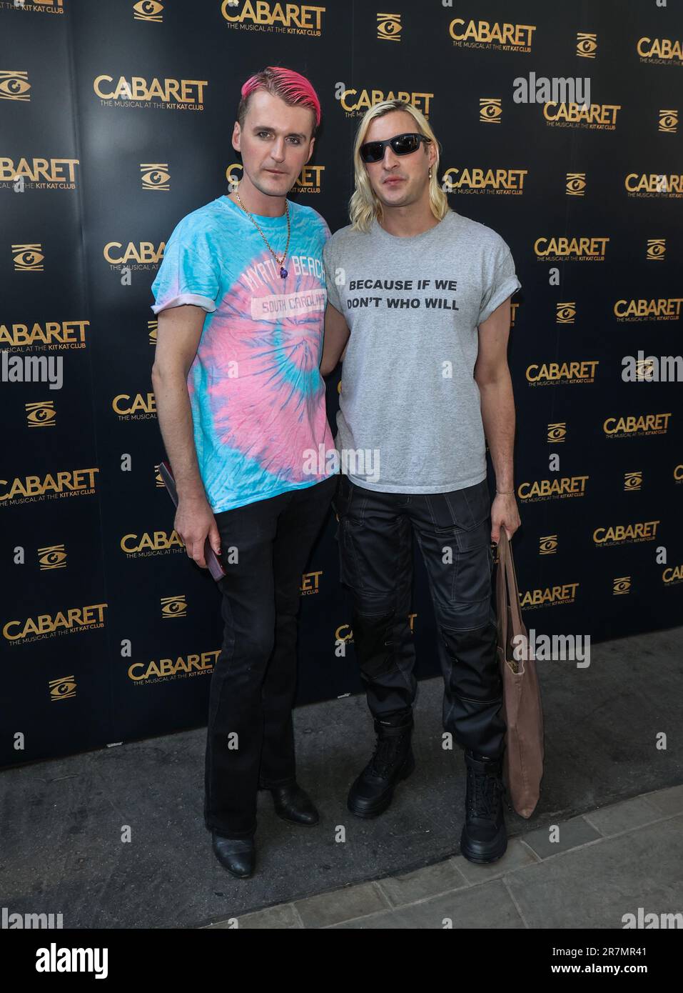 London, UK. 15th June, 2023. Gareth Pugh (left) seen attending a gala ...