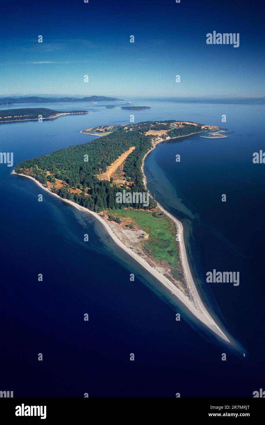 Aerial image of James Island, BC,Canada Stock Photo - Alamy