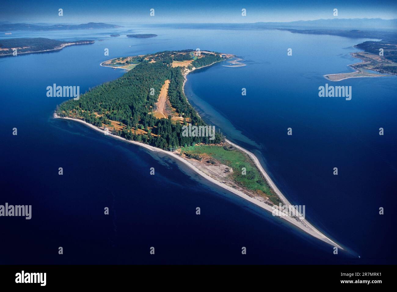 Haro strait aerial hi-res stock photography and images - Alamy