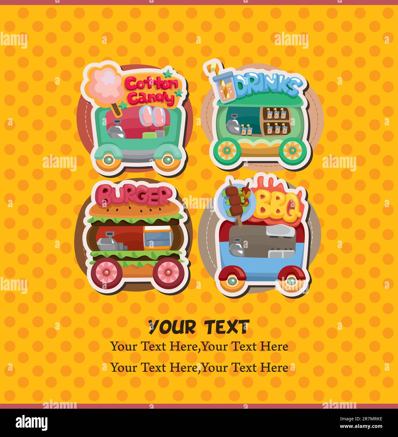 Market color Stock Vector Images - Alamy