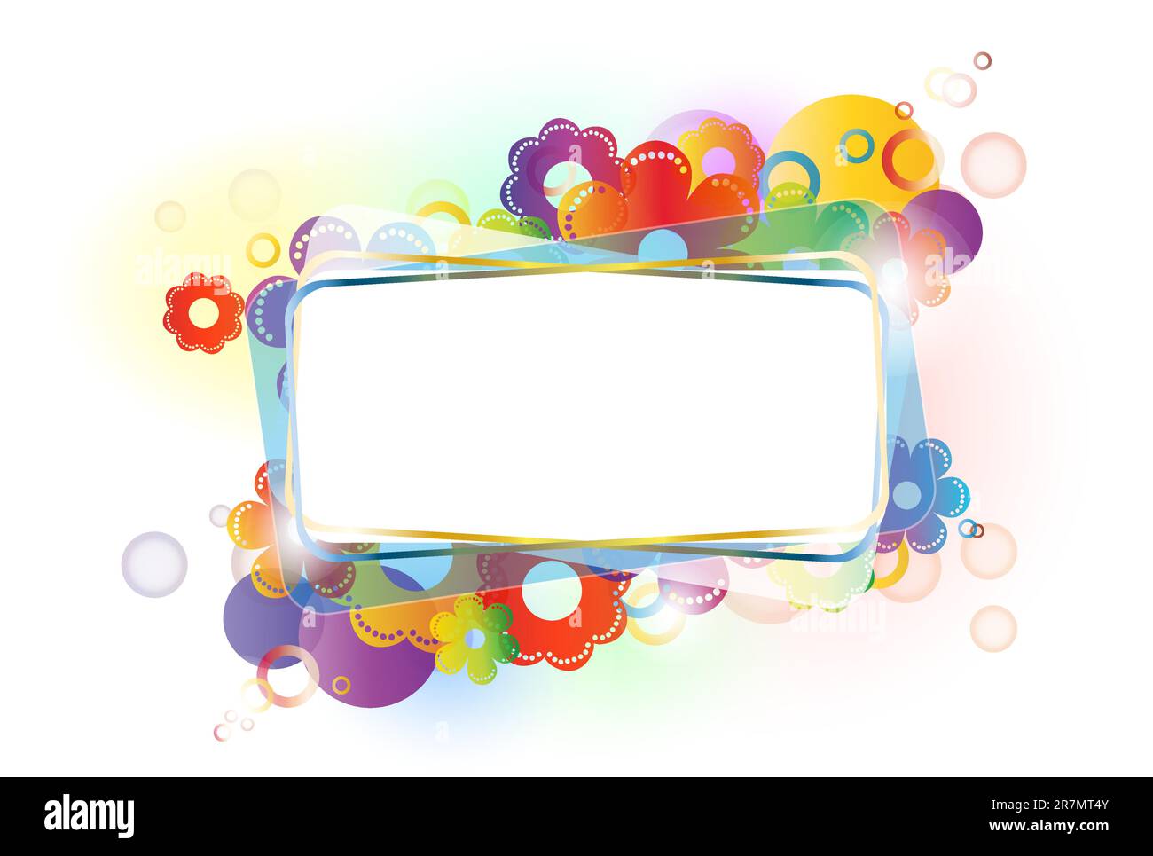 Beautiful colorful text Stock Vector Images - Alamy