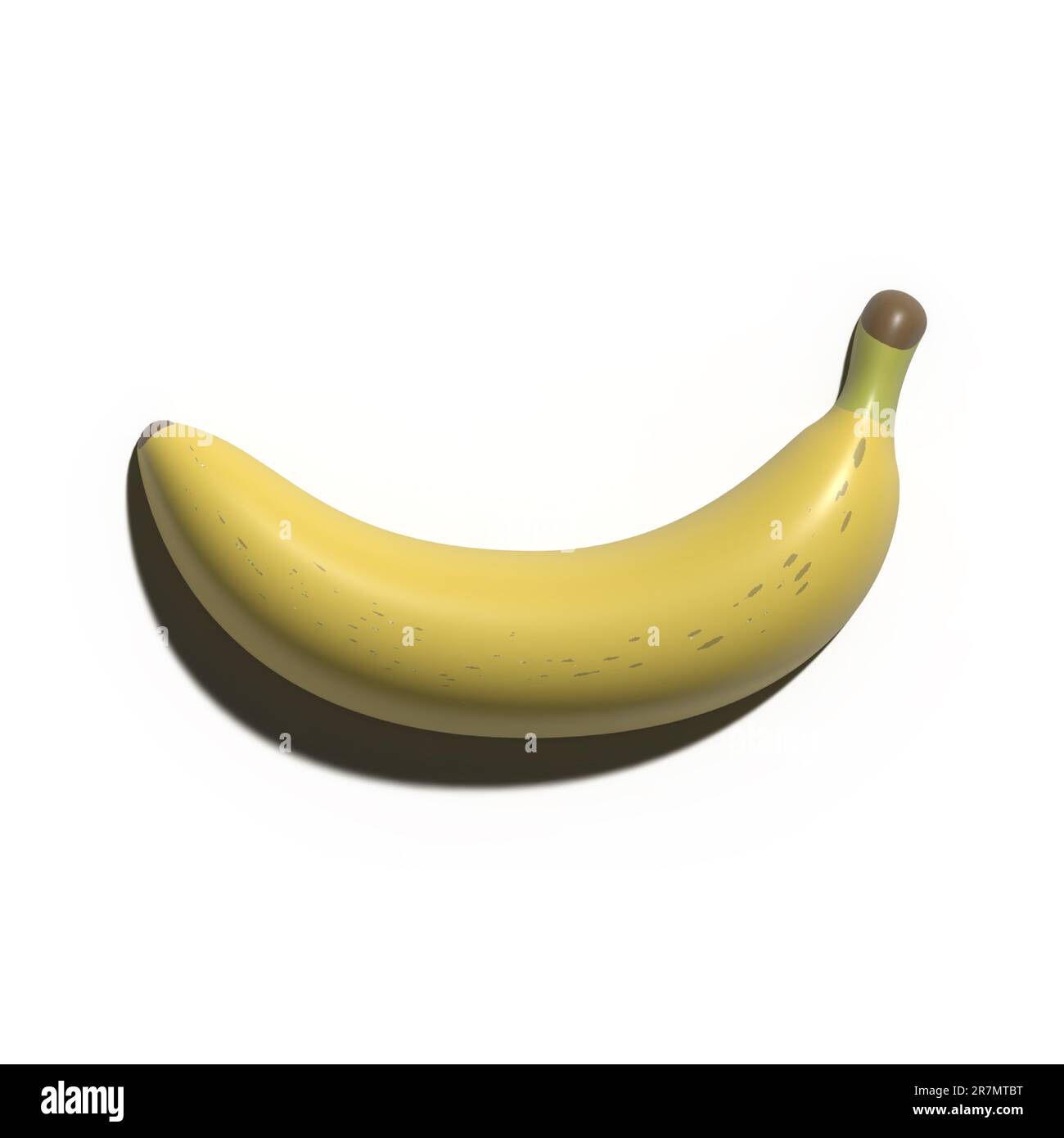 3D rendering banana tropical fruit Stock Photo - Alamy