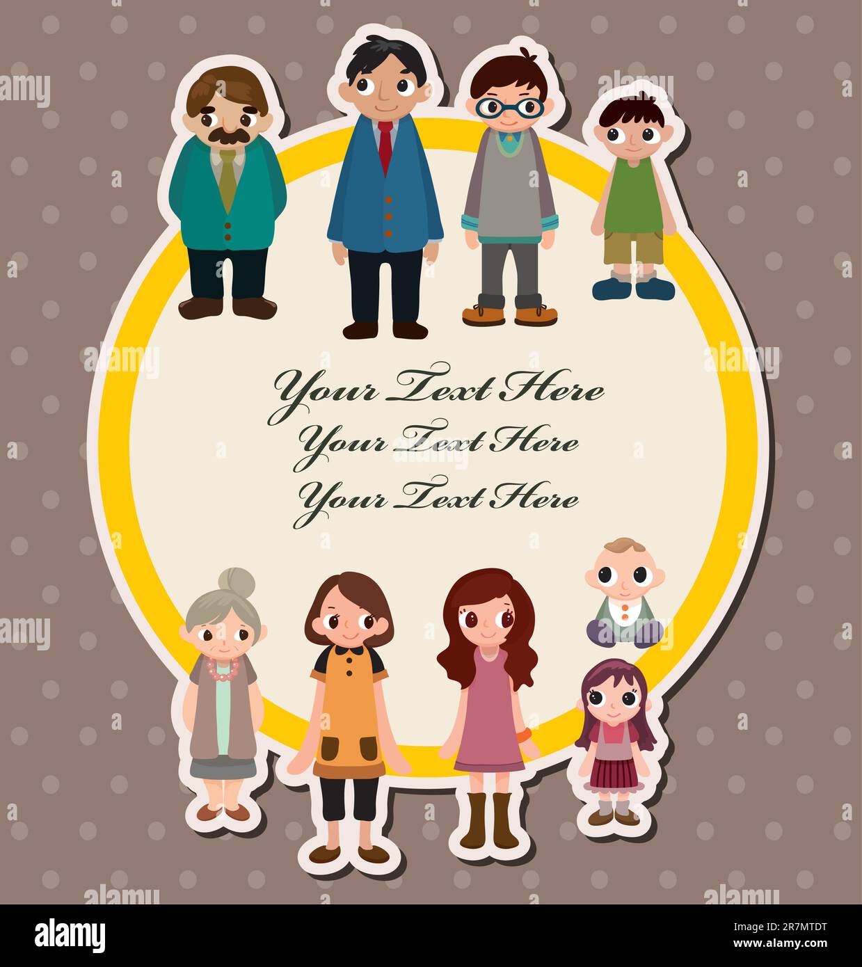 Gran parent Stock Vector Images - Alamy