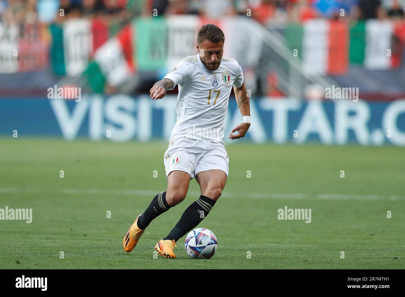 Enschede, Netherlands. 15th June, 2023. Ciro Immobile (ITA) Football ...
