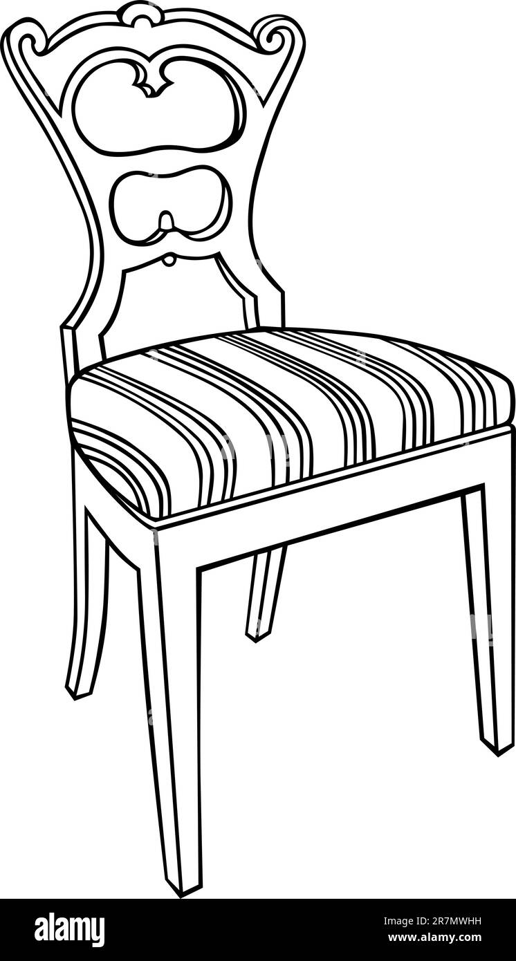 Color chair interior Stock Vector Images - Alamy