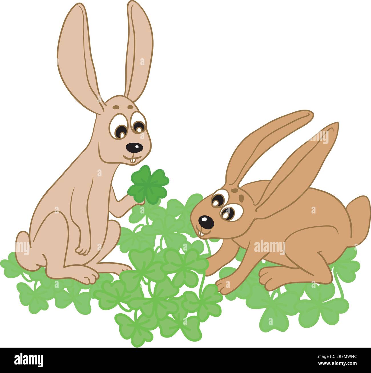 Jack rabbit Stock Vector Images - Alamy