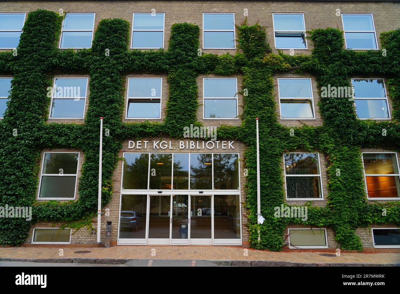AARHUS, DENMARK -25 AUG 2022- View of the campus of the Aarhus ...