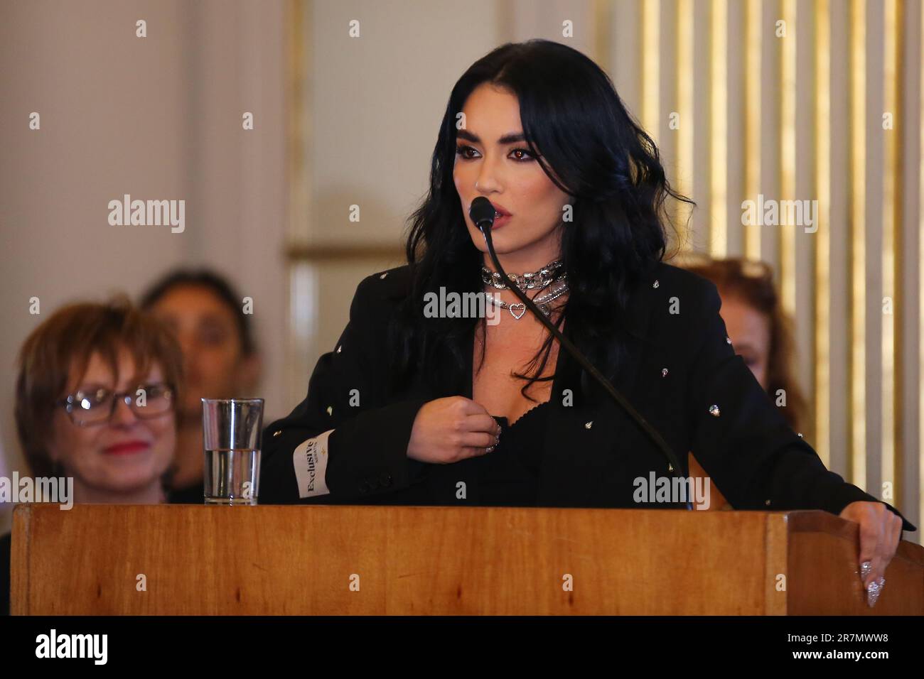 Lali esposito television personality hi-res stock photography and ...