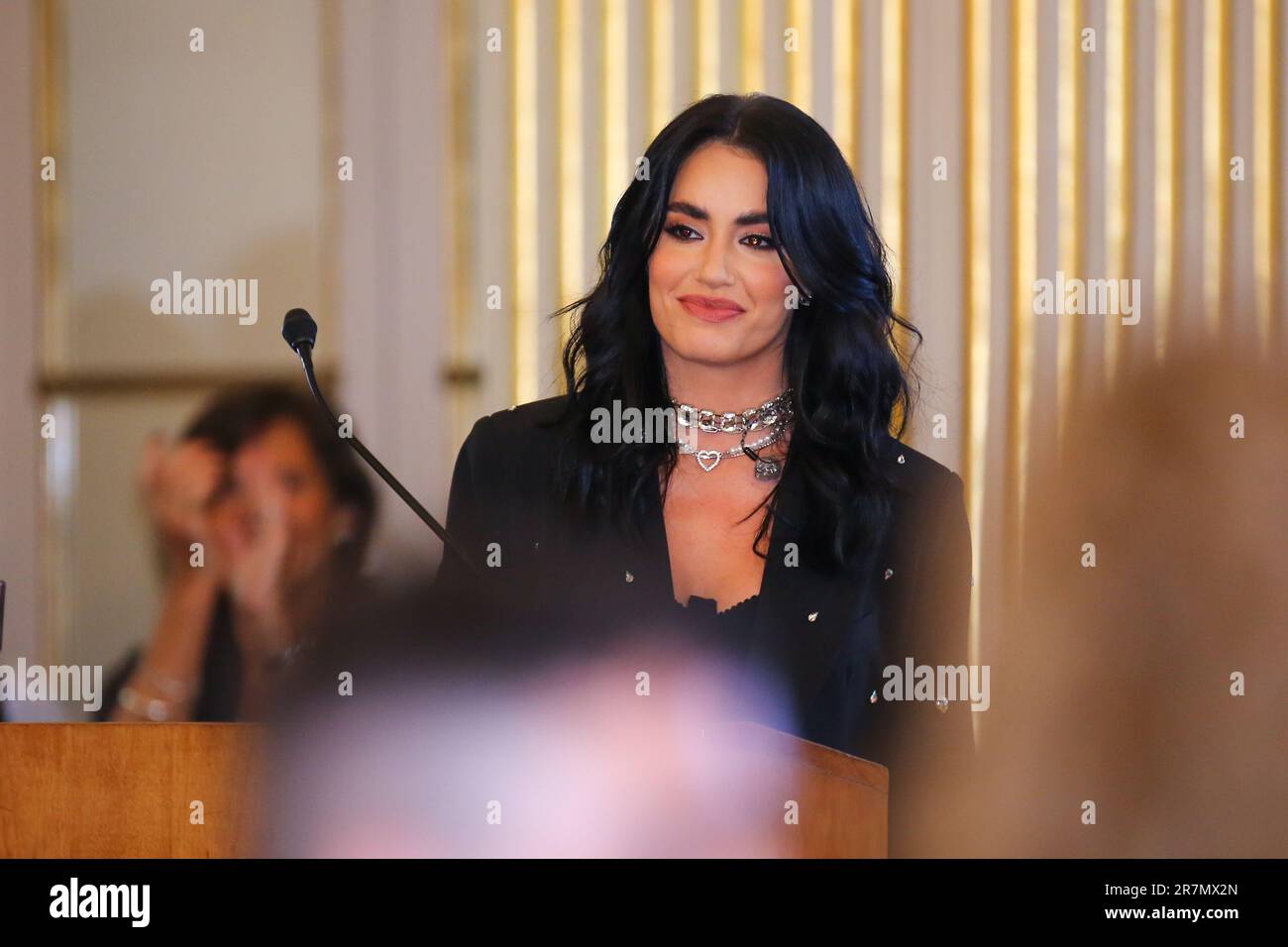 Lali Esposito actress and singer from Argentina Stock Photo - Alamy