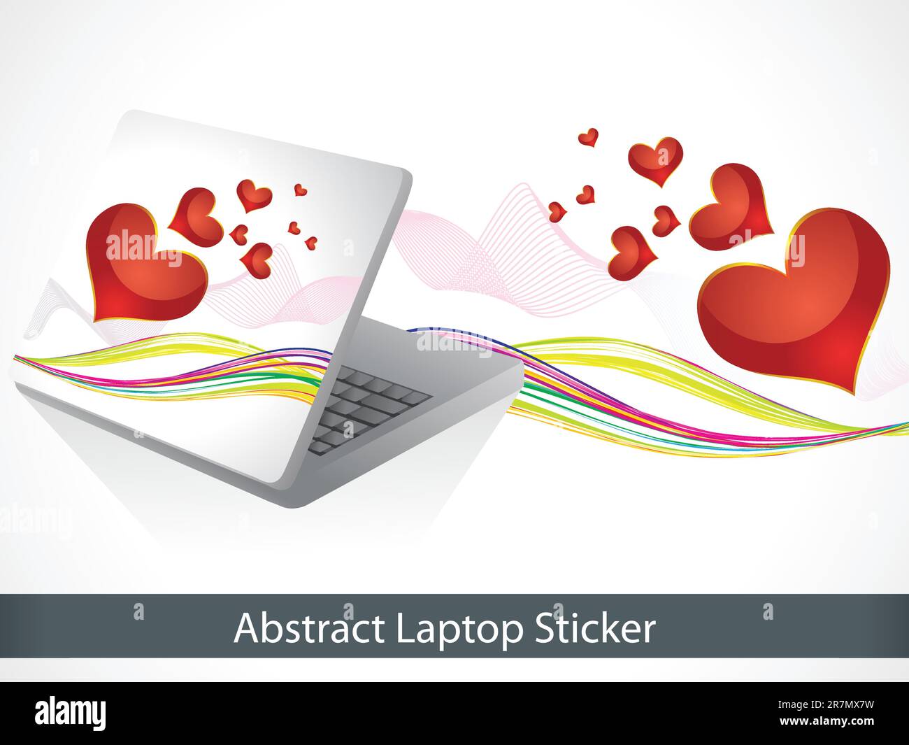 Laptop sticker hi-res stock photography and images - Alamy