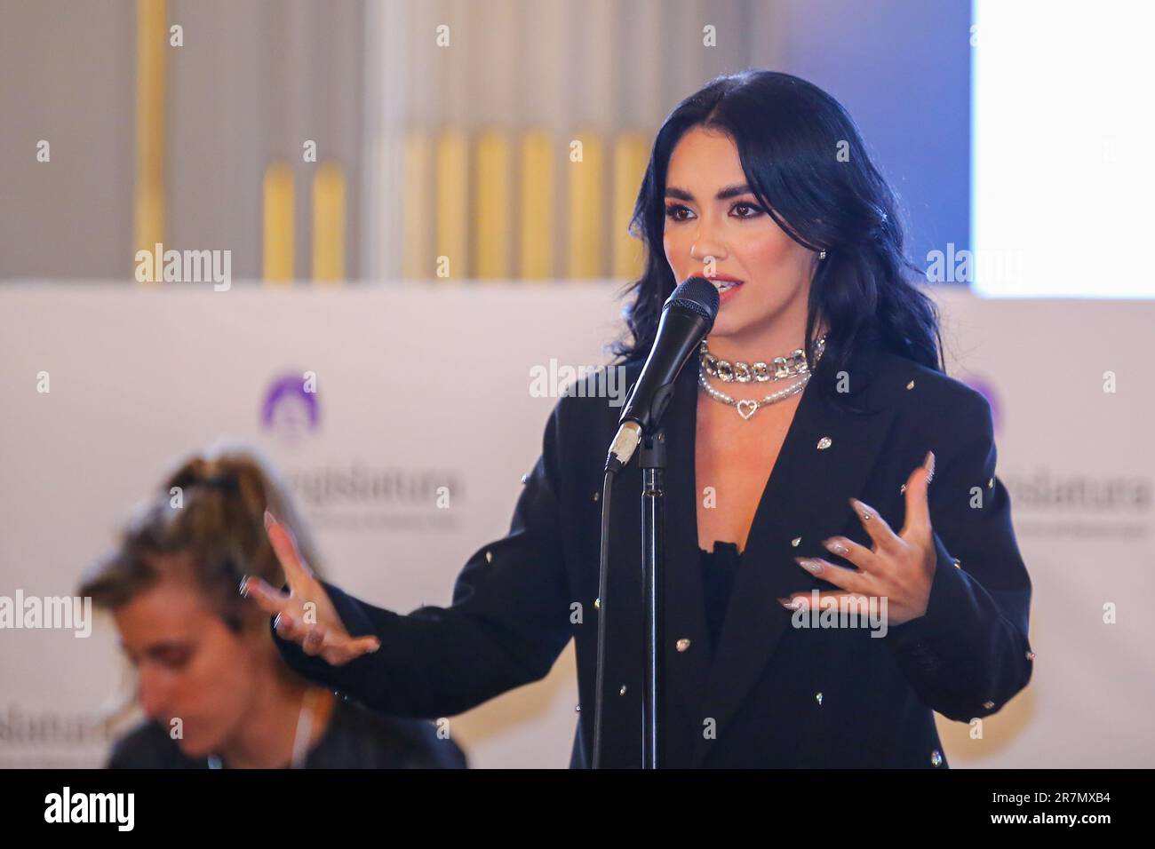 Lali Esposito actress and singer from Argentina Stock Photo - Alamy
