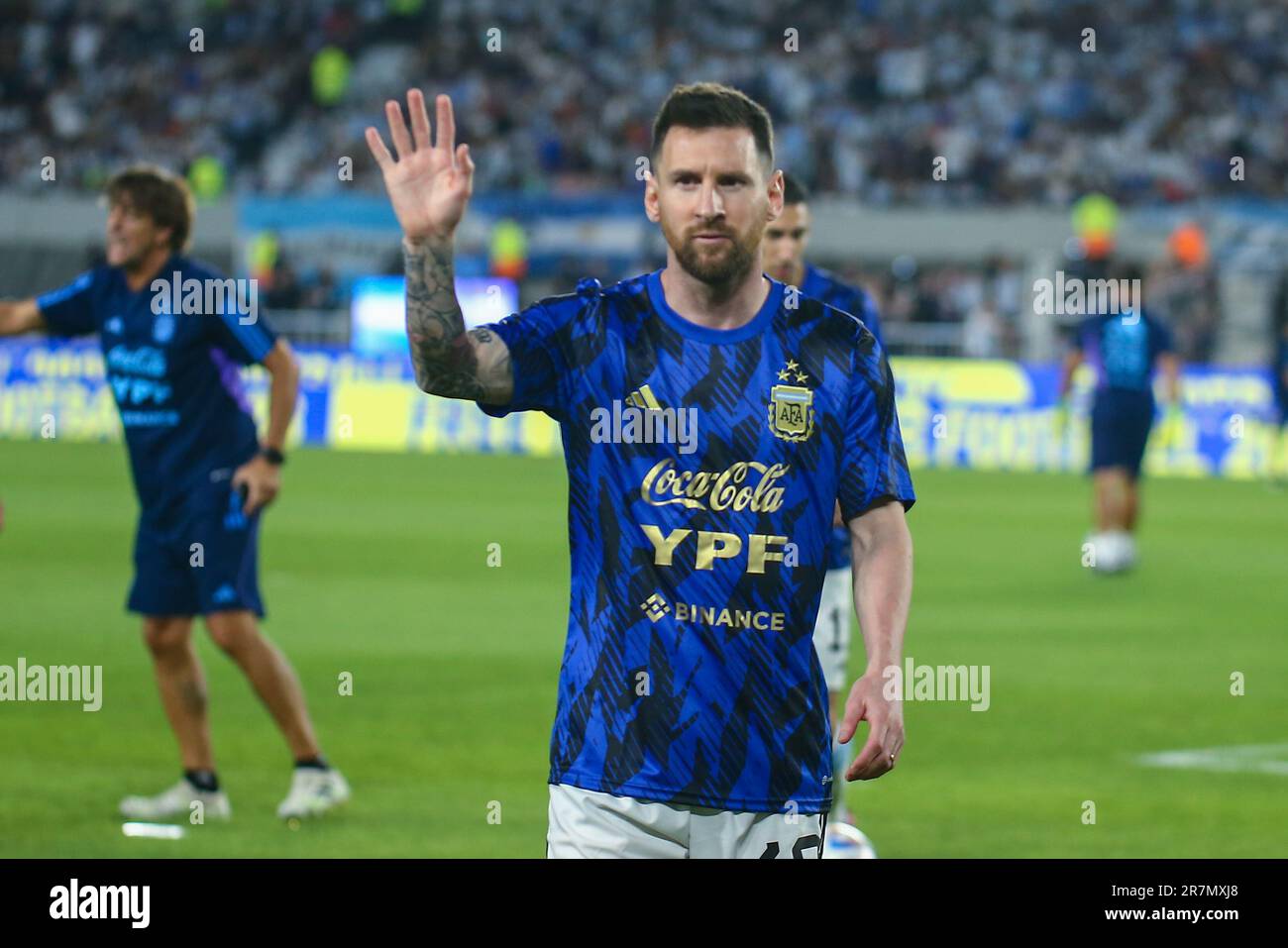 Lionel Messi World Champion and his family Stock Photo - Alamy