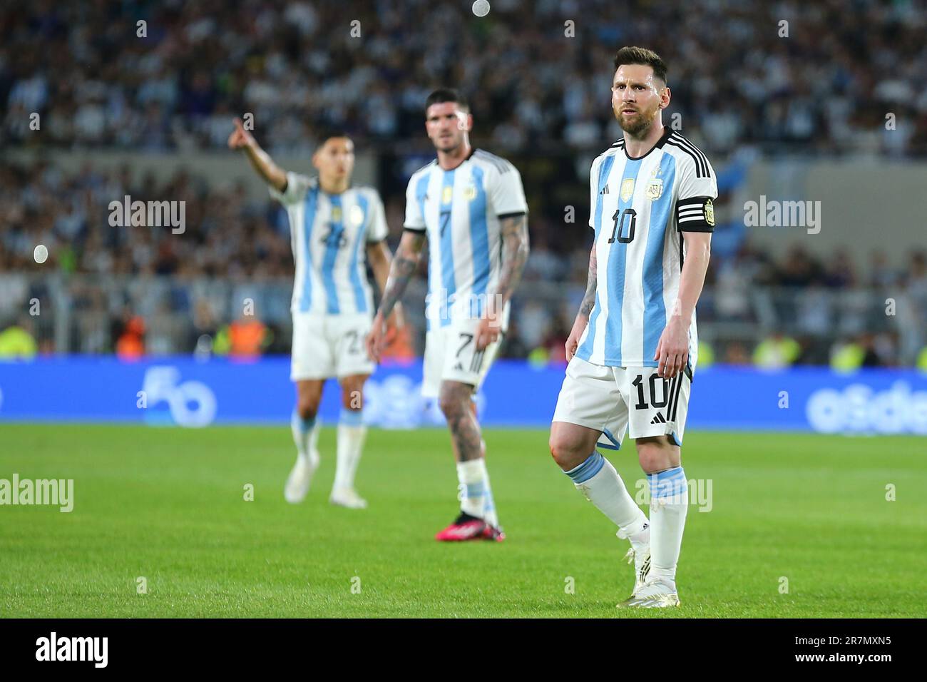 Lionel Messi World Champion and his family Stock Photo - Alamy