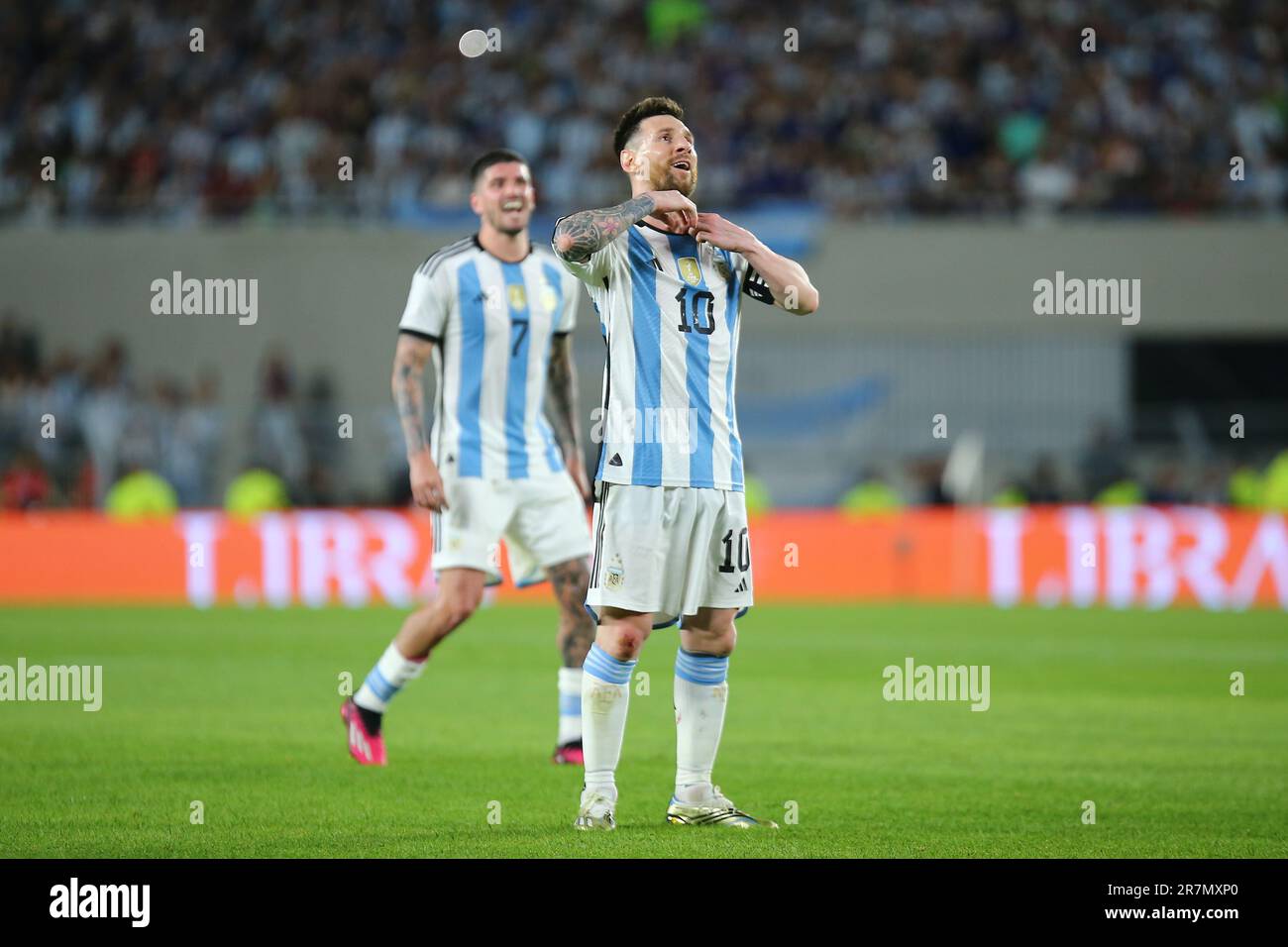 Lionel Messi World Champion and his family Stock Photo - Alamy