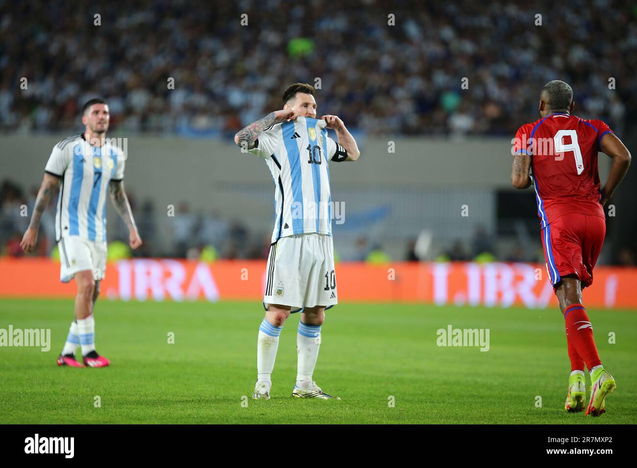 Lionel Messi World Champion and his family Stock Photo - Alamy