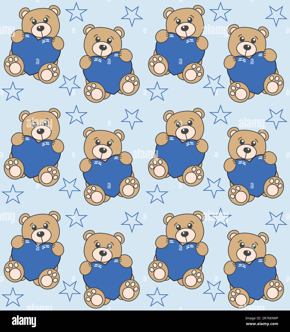 Bear pattern Stock Vector Images - Alamy