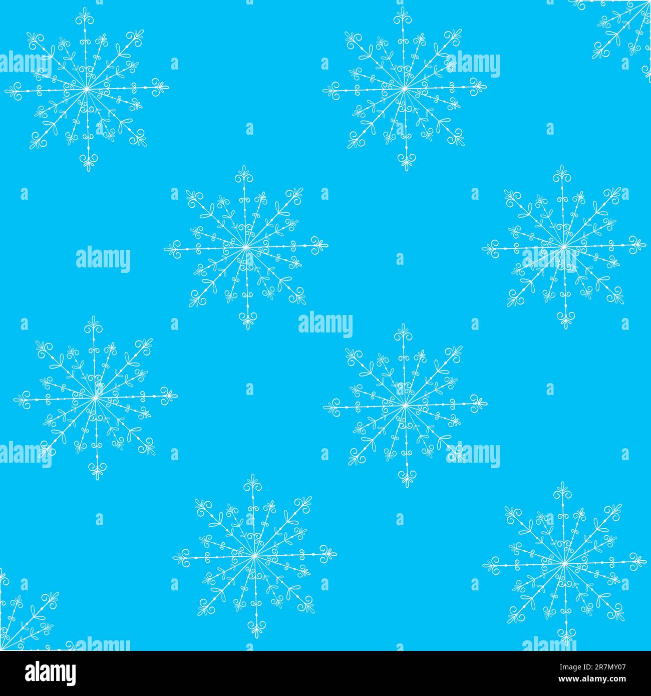 Sample Christmas background with snowflake. Vector illustration Stock Vector Image & Art - Alamy