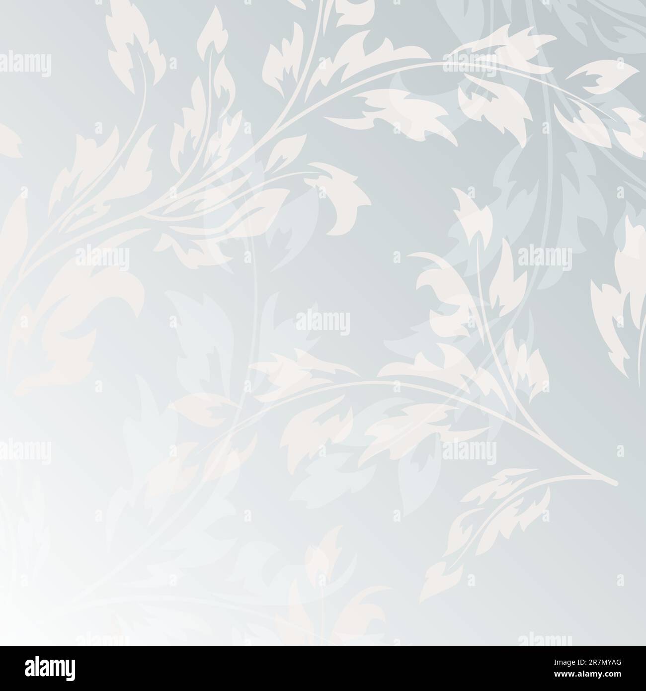 Silver floral pattern hi-res stock photography and images - Alamy