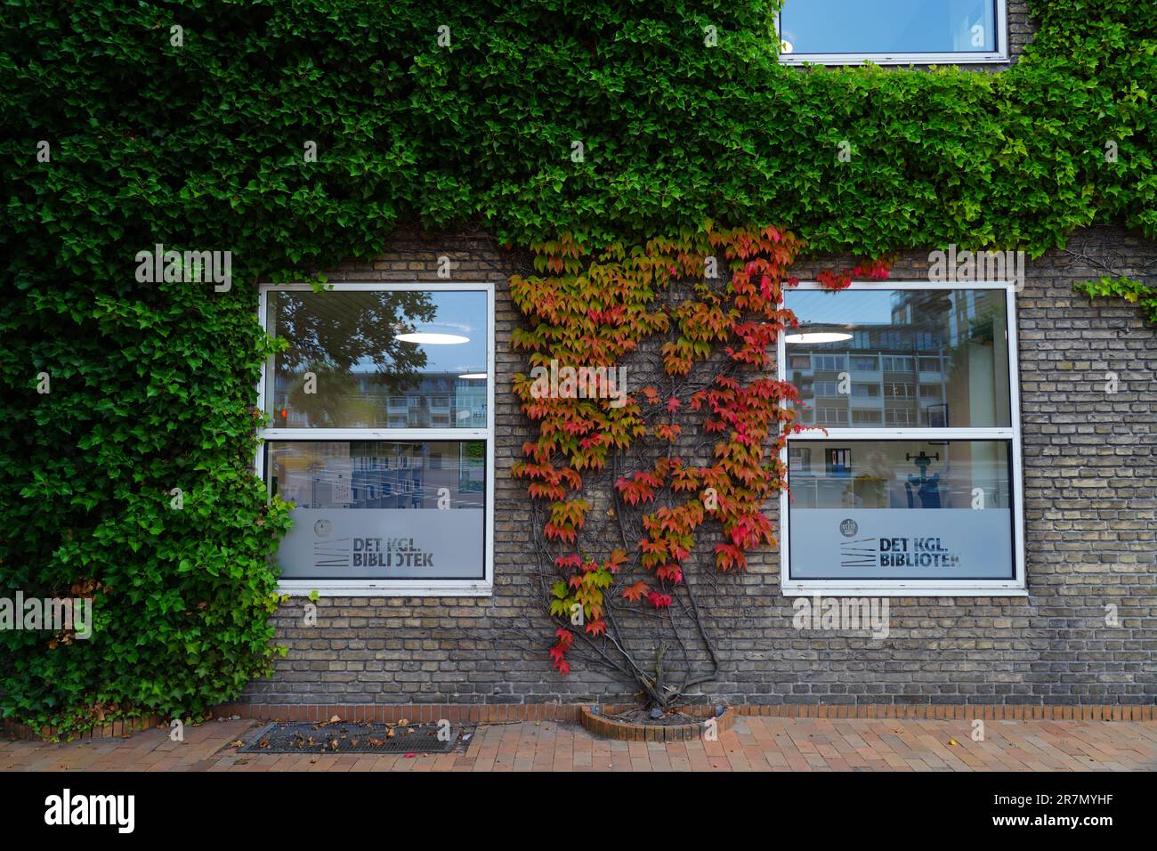 AARHUS, DENMARK -25 AUG 2022- View of the campus of the Aarhus ...