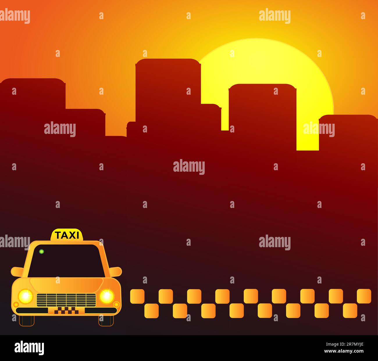 Silhouette car driver on background Stock Vector Images - Alamy