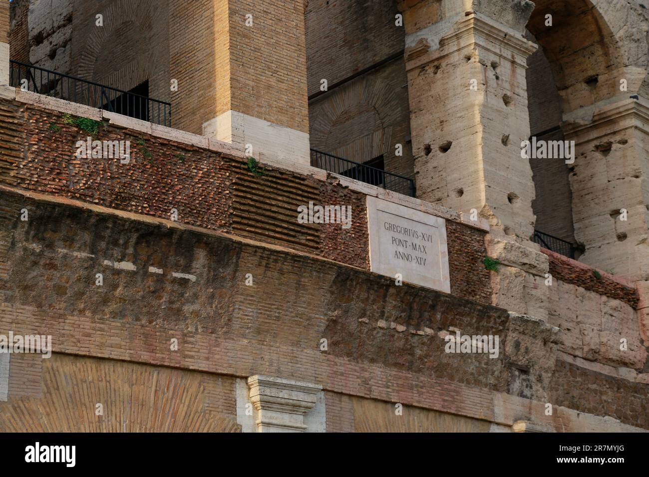 The Colosseum Area and Arch of Constantine from via dei Fori Imperiali ...