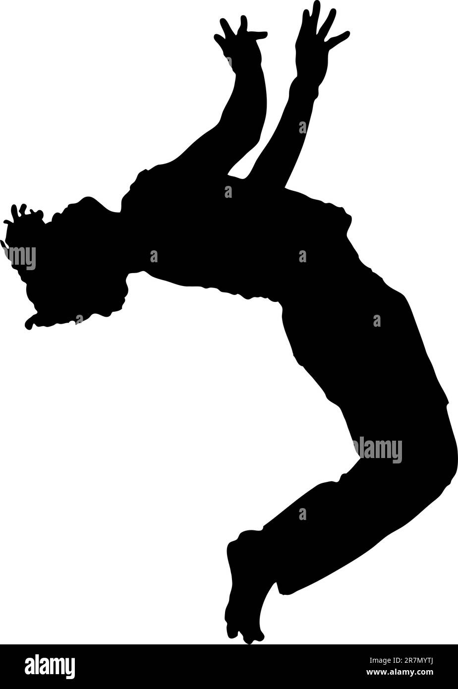 Backflip silhouette hi-res stock photography and images - Alamy