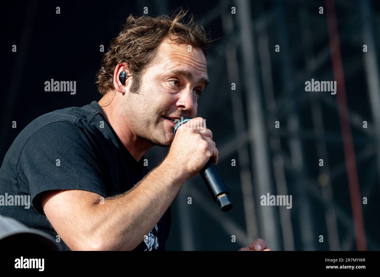 16 June 2023, Lower Saxony, Scheeßel: German singer Axel Bosse will be ...