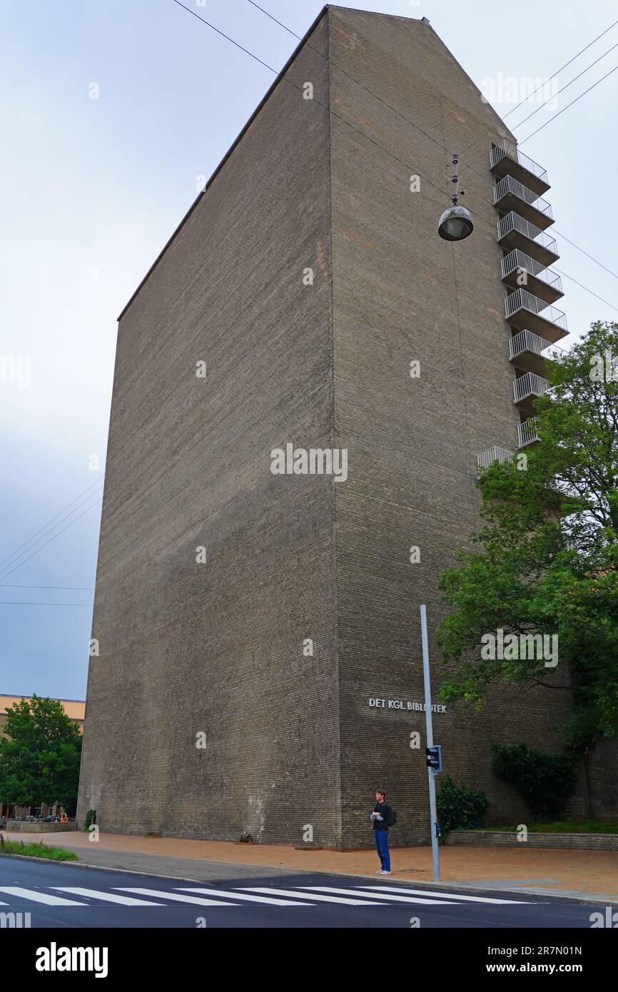 AARHUS, DENMARK -25 AUG 2022- View of the campus of the Aarhus ...