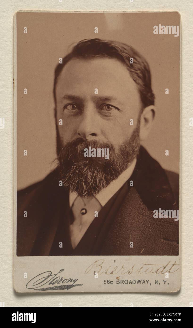 Albert Bierstadt c. 1870 Stock Photo - Alamy