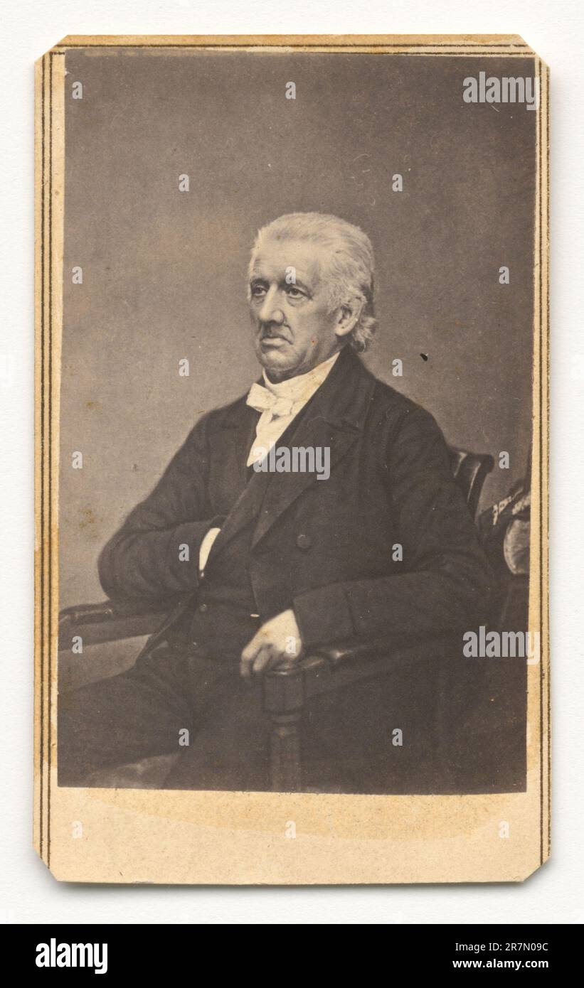 Lyman Beecher c. 1860 Stock Photo - Alamy